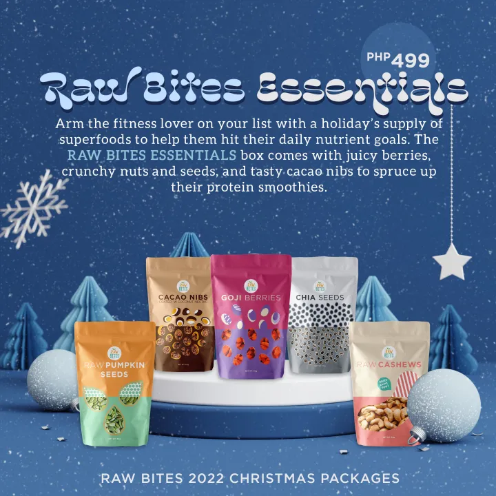Christmas 2022 - Raw Bites Essentials (5 Items) | Lazada PH
