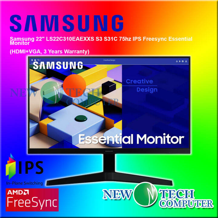 Samsung 22 Inch LS22C310EAEXXS S3 S31C / 24" LS24C310EAEXXS / 27 ...
