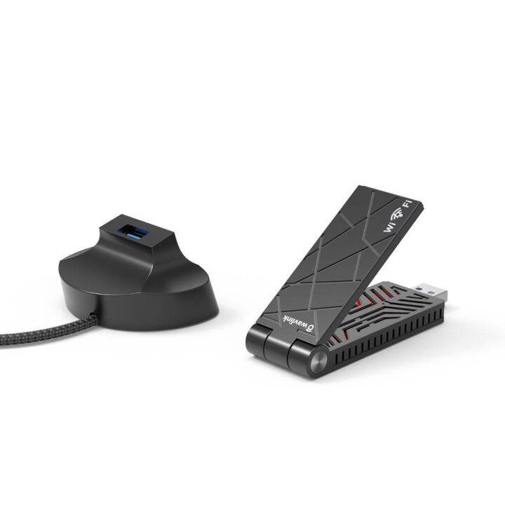 Wavlink AC1900 USB แบนด์คู่5.8G 3.0อะแดปเตอร์ Wifi 1900Mbps ตัวรับสัญญาณไร้สาย Wifi 2.4Ghz การ์ด ...