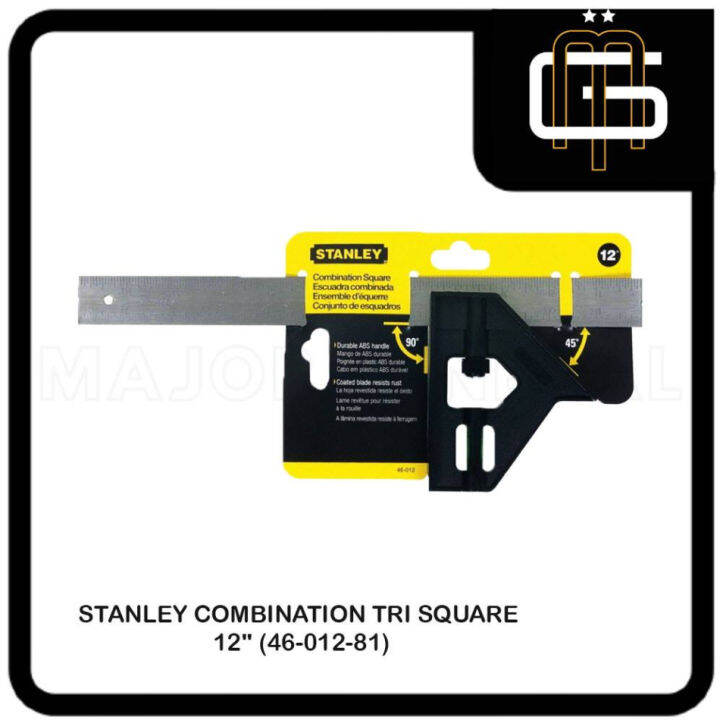 STANLEY COMBINATION TRI SQUARE 12 (46-012-81) | Lazada PH