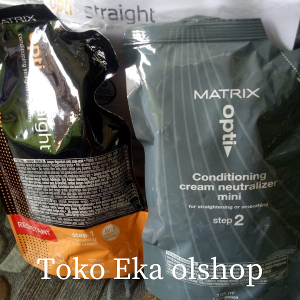Paket matrik smoothing rambut 125ml step 1 dan step 2/Paket Matrix Mini ...