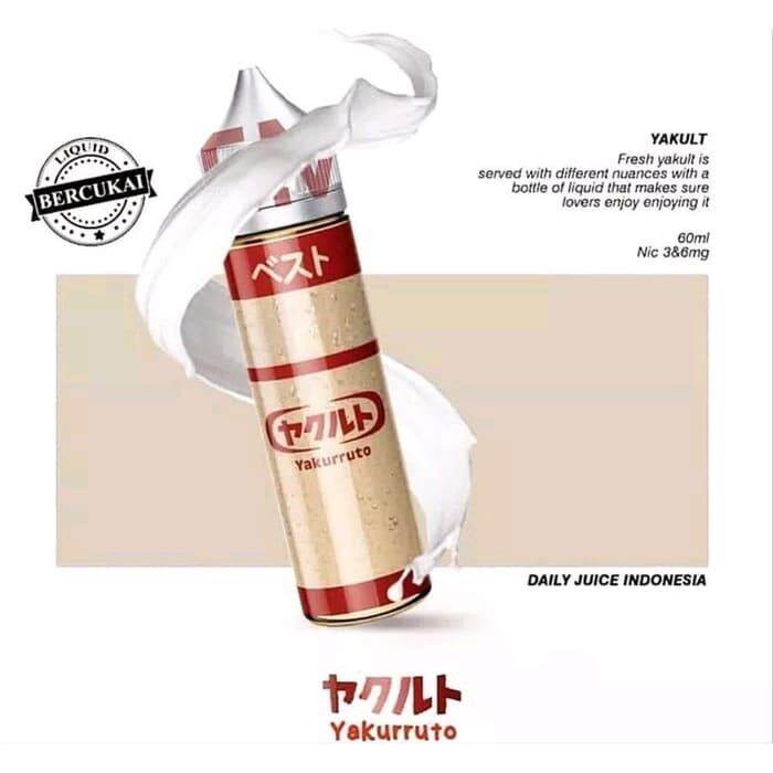 Liquid Yakurruto Yacult Vape Liquid Yakult By DJI | Lazada Indonesia