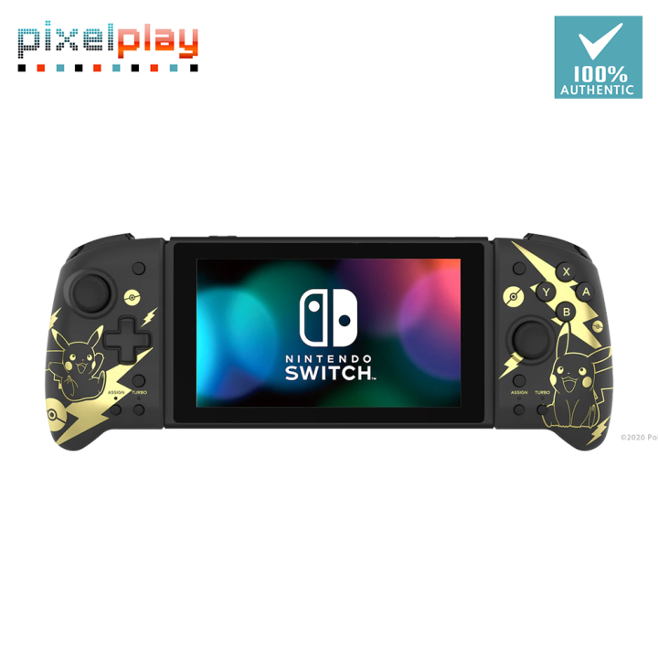 NSW Hori Split Pad Pro Pokemon Pikachu (BLACK & GOLD) (NSW-295U ...