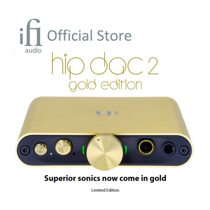 iFi hip-dac2 gold edition Superior sonics now come in gold Limited ...