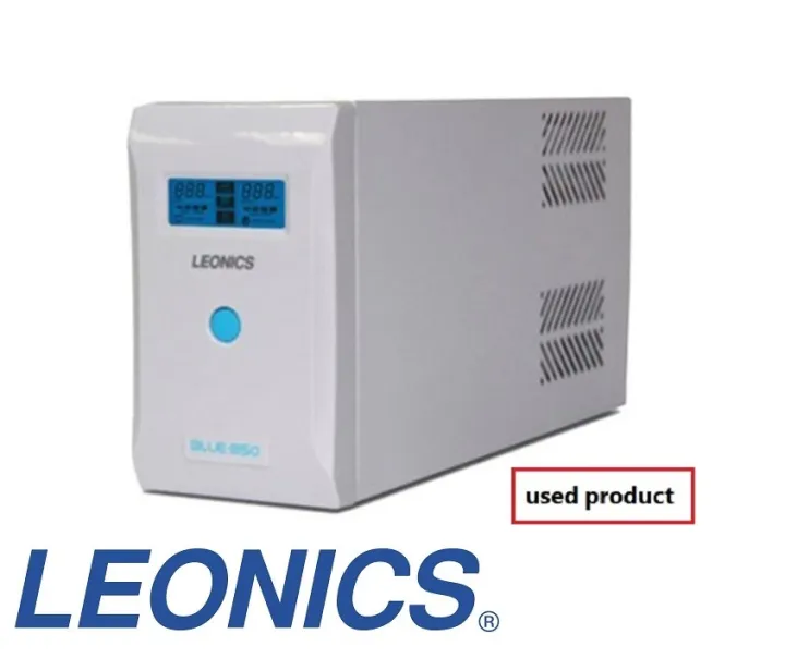 LEONICS UPS Blue-800V 800VA/400W เครื่องสำรองไฟ ระบบหน้าจอแสดงผล ...