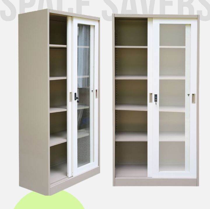 Steel Cabinet with Sliding Doors, Gauge 23 | Lazada PH