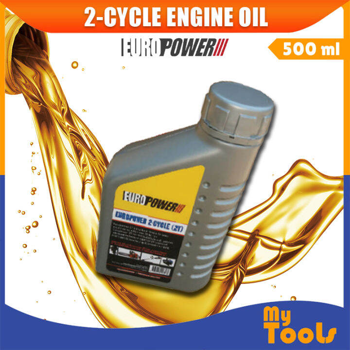 Mytools EUROPOWER 2-Cycle Engine Oil (500ml) | Lazada