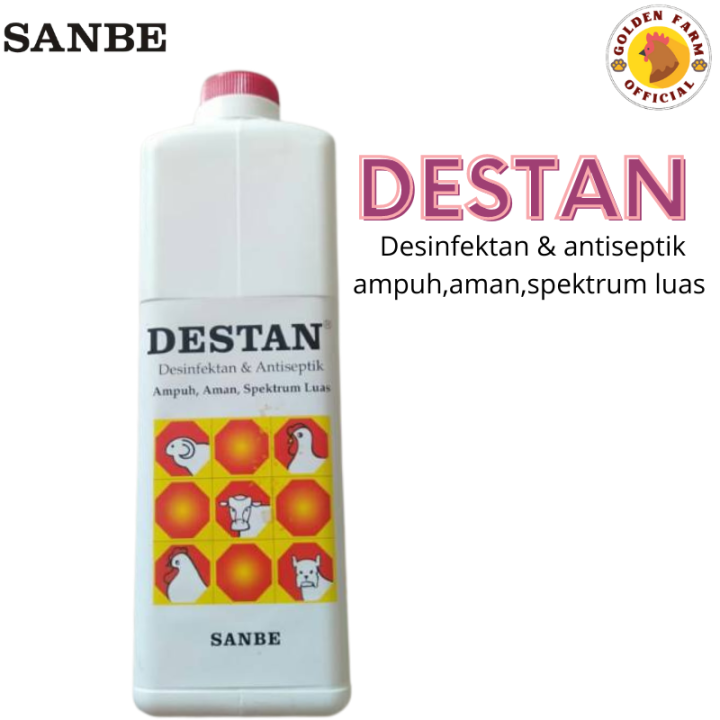 Destan 1 Liter - Desinfektan & Antiseptik Spektrum Luas Ampuh dan Aman ...