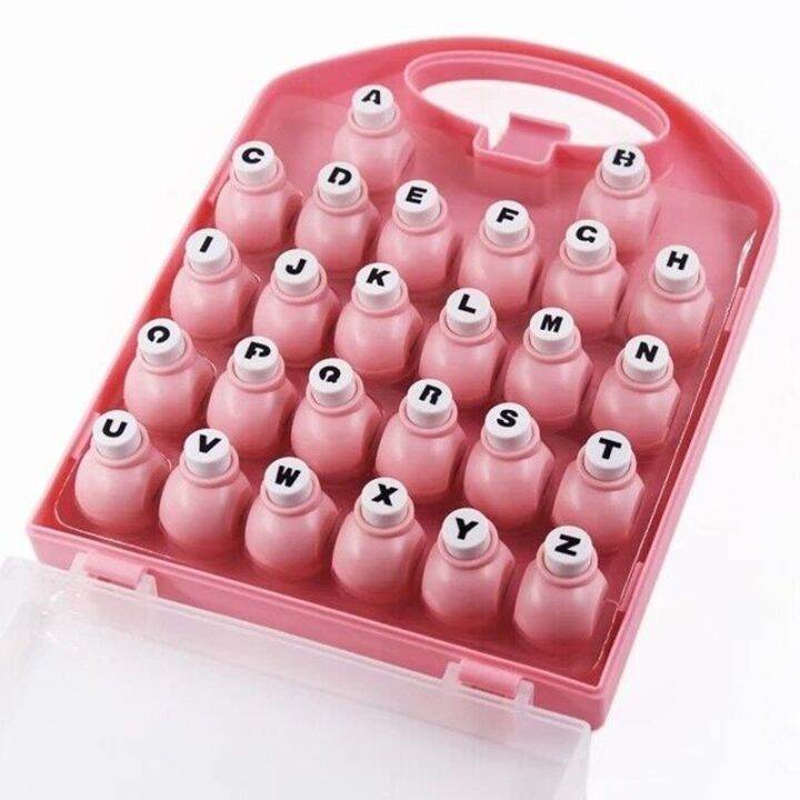 26 English letter / alphabet craft hole punch set alphabet paper punch ...