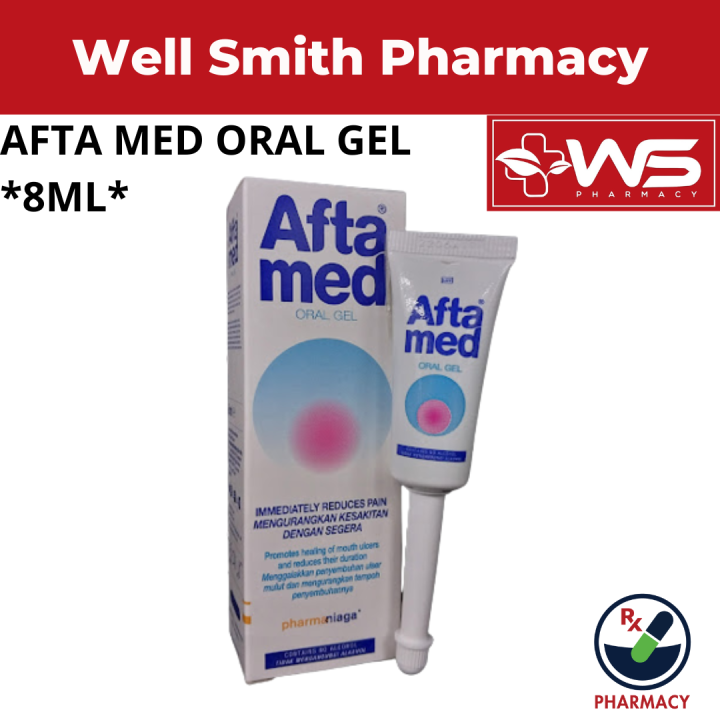 AFTA MED ORAL GEL *8ML* (Mouth ulcers) | Lazada