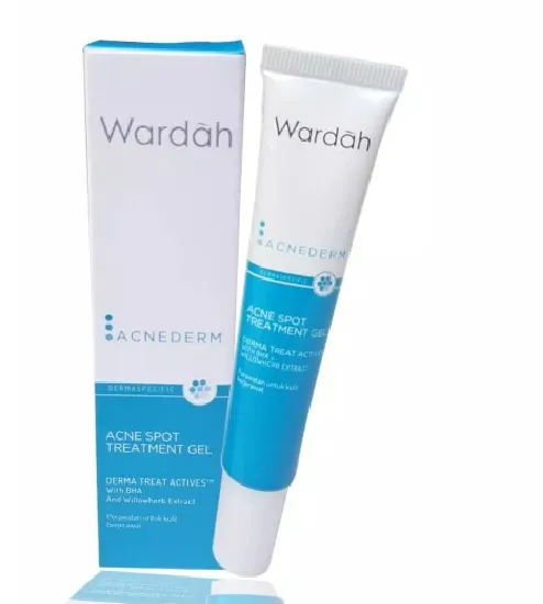 WARDAH Acnederm Acne Spot Treatment Gel 15 mL | Lazada Indonesia