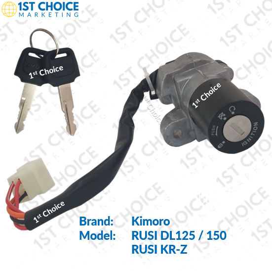 KIMORO Ignition Switch Main Switch RUSI DL125 / RUSI DL150 / RUSI KR-Z ...