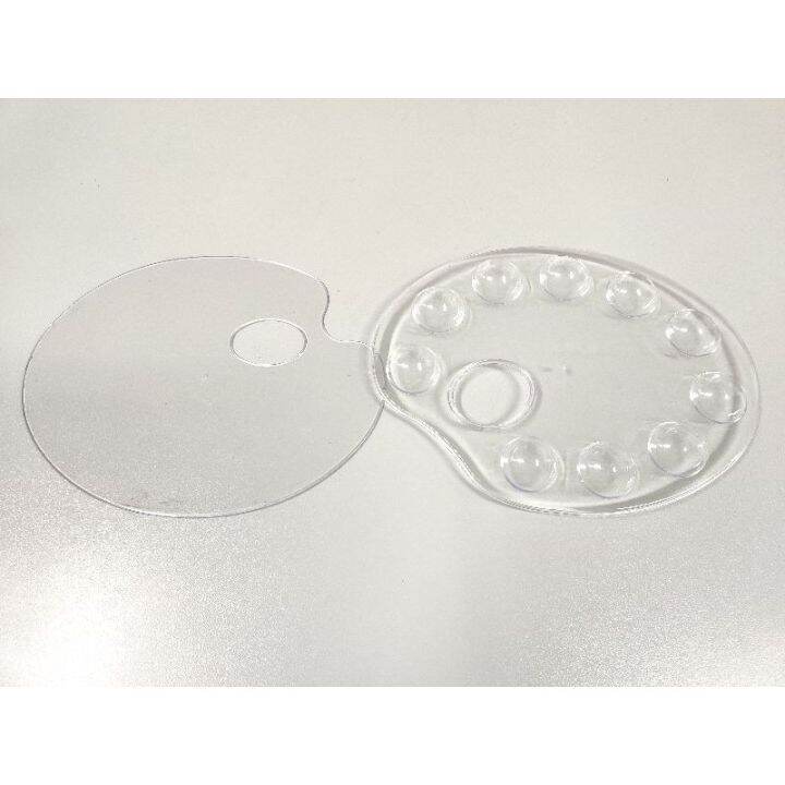 Transparent Paint Palette Mixing Plate Acrylic | Lazada PH