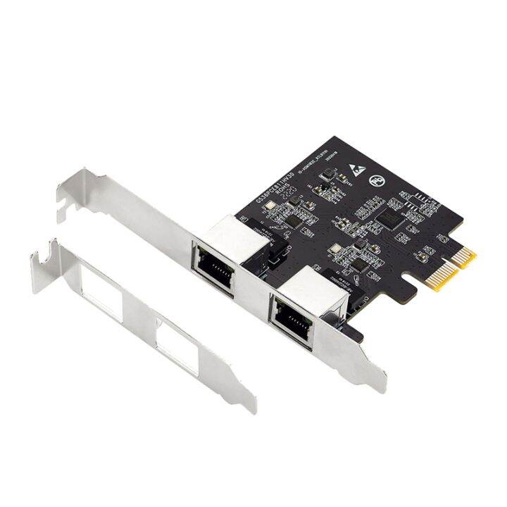 PCIe Dual Gigabit Ethernet Controller Card RTL8111H Chips Server ...