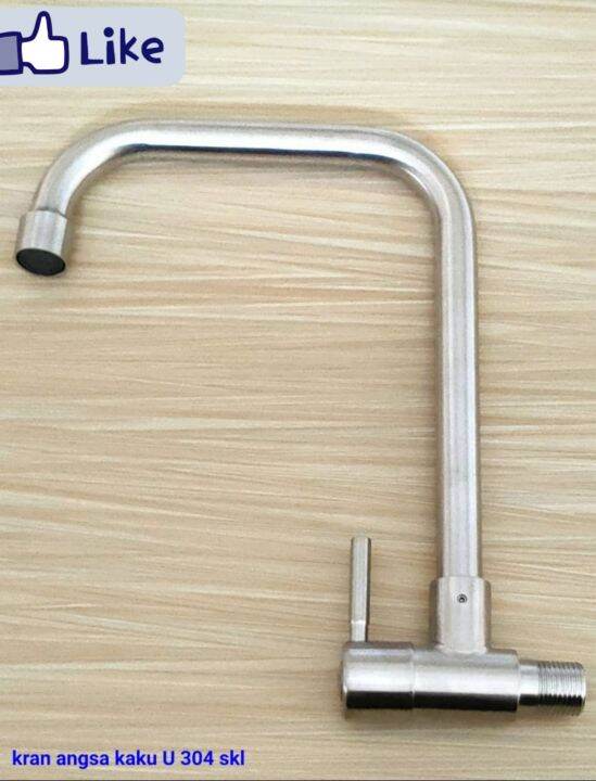 kran angsa asli stanlis steel sus 304 kran soang kran dapur kran ...