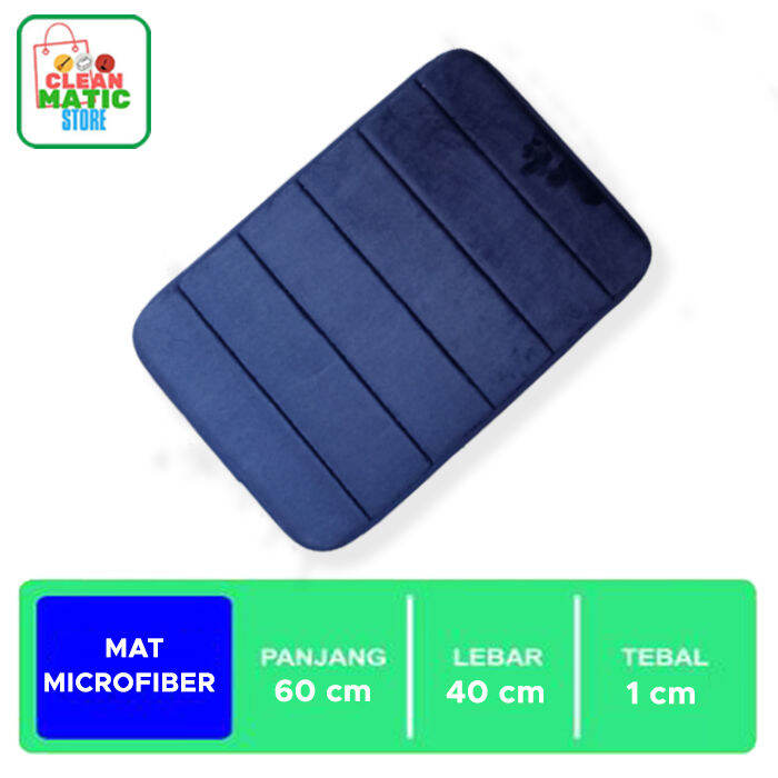 Keset Microfibre Bahan Memory Foam / Mat Microfibre With Sponge ...