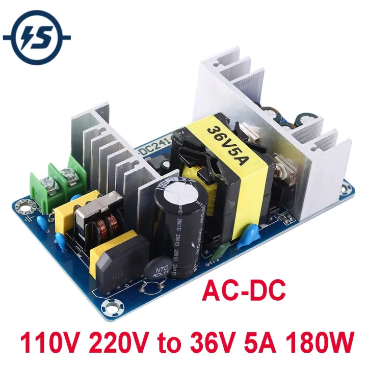 AC DC Converter Isolation Switching Power Supply Module 110V 220V To 36V 5A 180W Buck Step Down ...