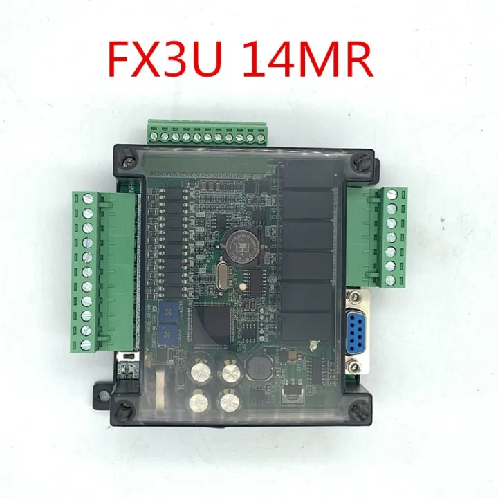 FX1N FX2N FX3U 14MR 6AD 2DA PLC RS232 RS485 Modbus RTU 24VDC สำหรับ Mitsubishi PLC | Lazada.co.th
