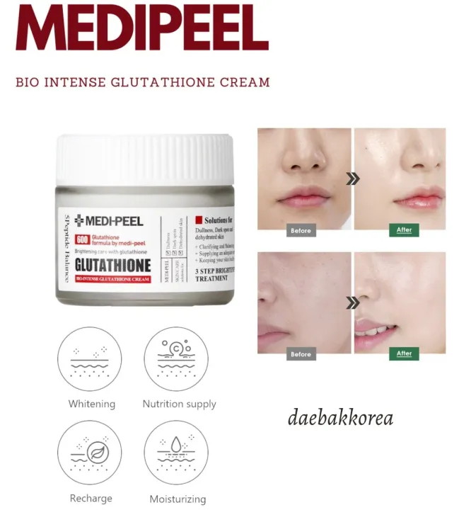 [MEDI-PEEL] Medipeel Bio Intense Glutathione White Cream - 50g | Lazada ...