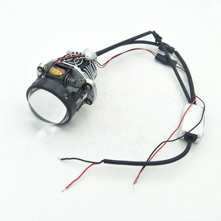 Modification of headlights of 2-inch LED dual-lens motorcycle electric ...
