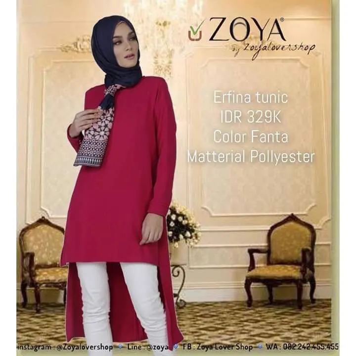 ZOYA ERFINA TUNIC | Lazada Indonesia