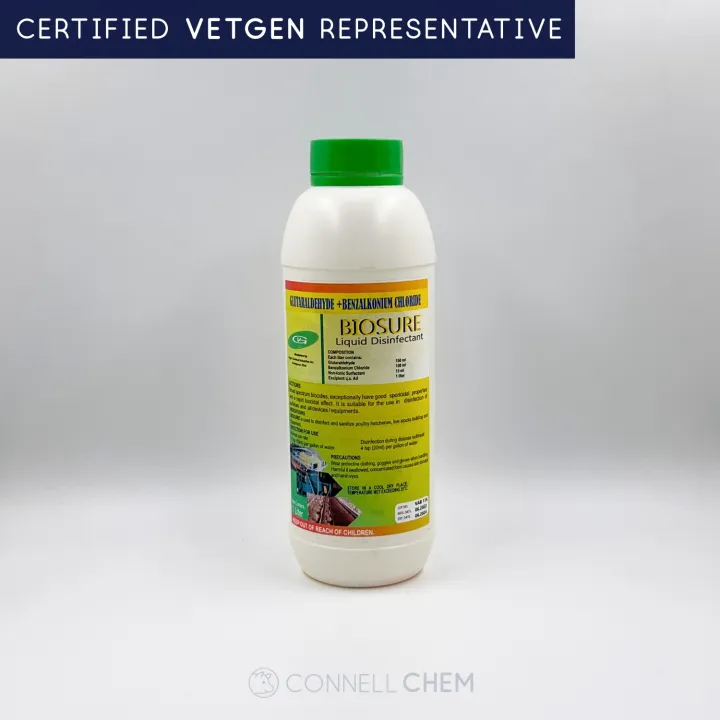 Biosure Liquid Disinfectant | Oral Solution | Vet Product | 1L | For ...