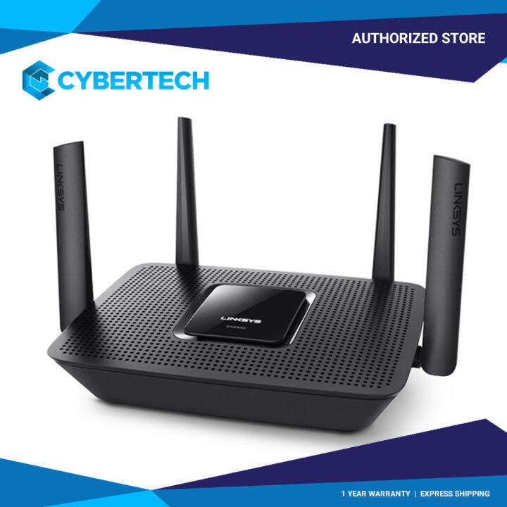 Linksys EA8300-HK MAX-STREAM AC2200 TRI-BAND WIFI 5 ROUTER | Lazada PH