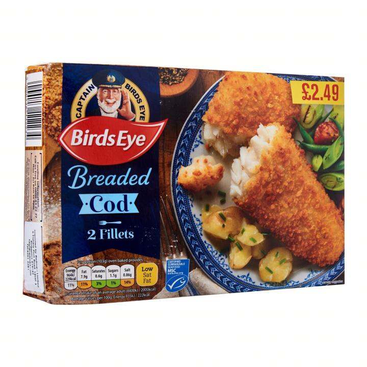 Birds Eye Large Breaded Cod Fillets - Frozen | Lazada Singapore
