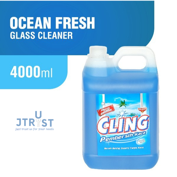Cling Pembersih Kaca Glass Cleaner 4 Liter | Lazada Indonesia
