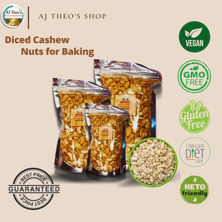 Diced (Putol-Putol) Roasted Cashew Nuts (100 grams) | Lazada PH