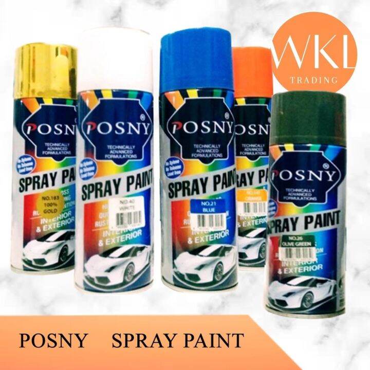 POSNY SPRAY PAINT (TECHNICALLY ADVANCED FORMULATION) 400g | Lazada PH