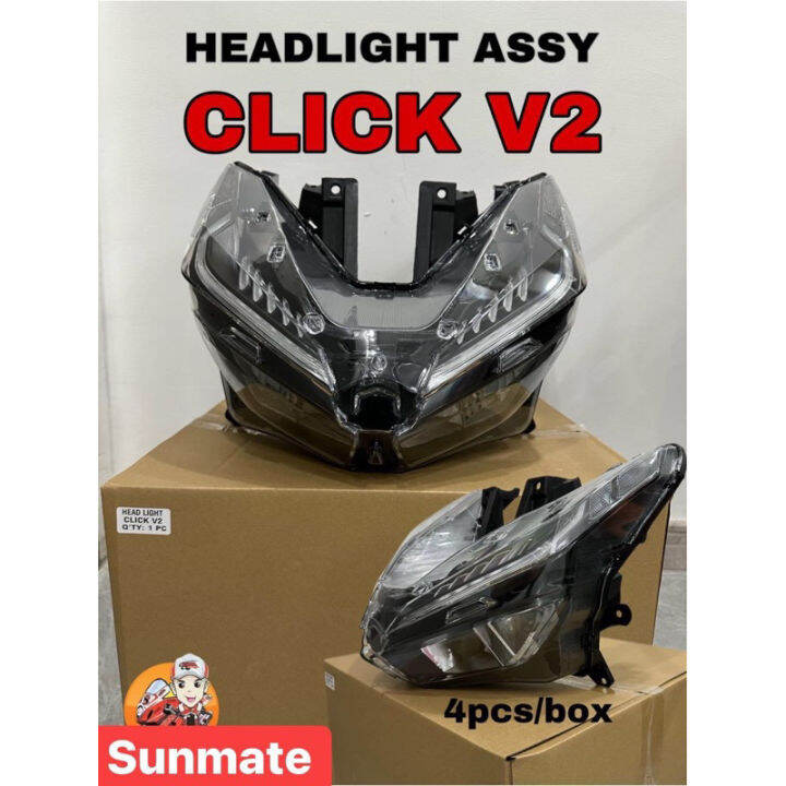 HEADLIGHT ASSEMBLY CLICK V2 GAME CHANGER | Lazada PH