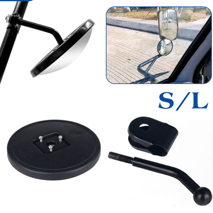 Truck Bus Blind Spot Mirror Adjustable Wide Angle Rearview Mirror ...