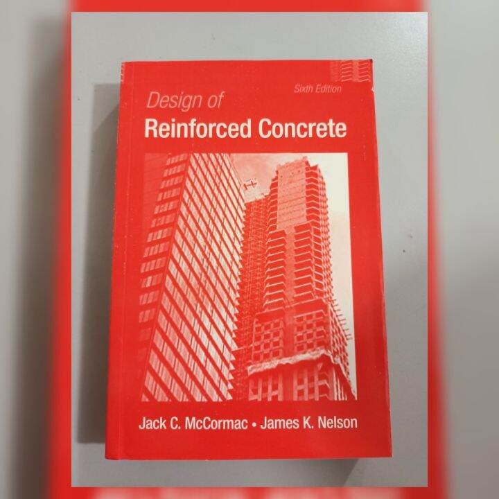 Design of Reinforced Concrete By": McCormac | Lazada PH