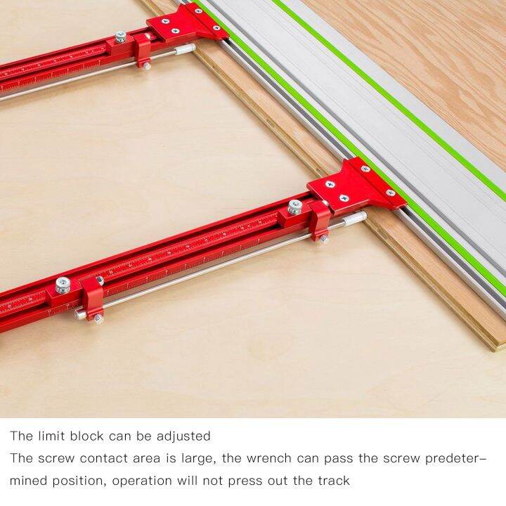 Parallel Guide Rail System Aluminum Alloy Guide Rail Joining Set Anti ...