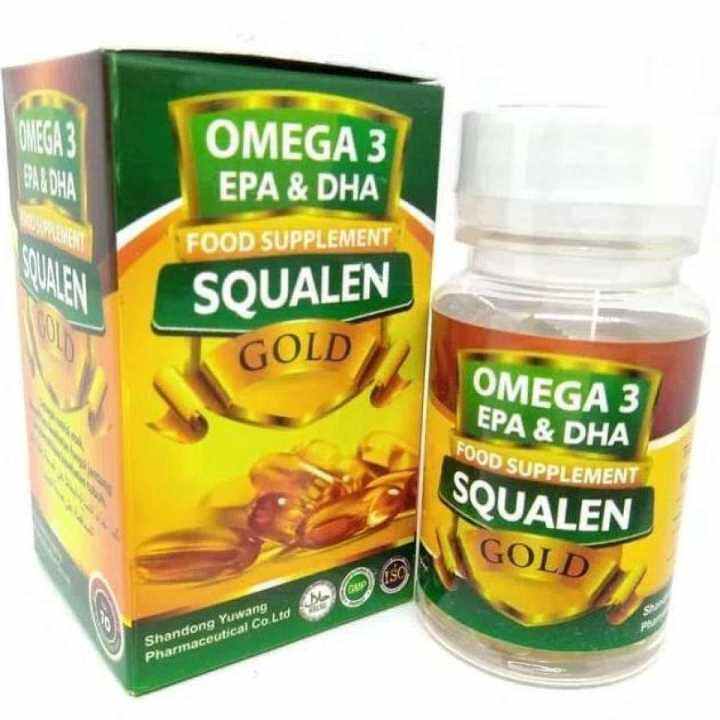 vitamin untuk otak anak squalen omega 3 isi 80 softgel | Lazada Indonesia