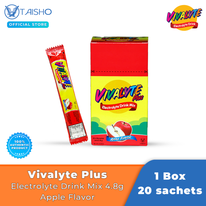 Vivalyte Plus Apple 4.8g SACHET 20's | Lazada PH