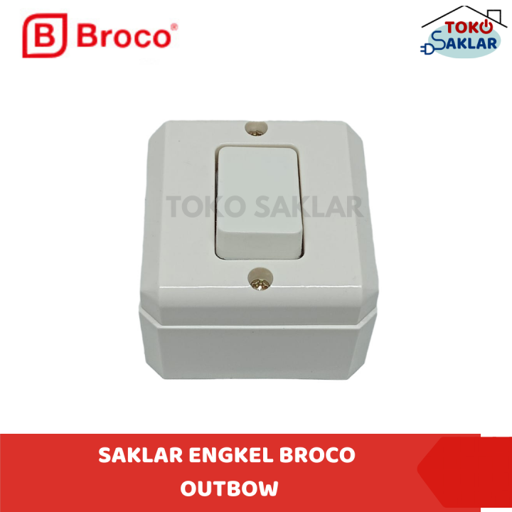 Saklar Engkel / Single Tempel Broco Outbow | Lazada Indonesia
