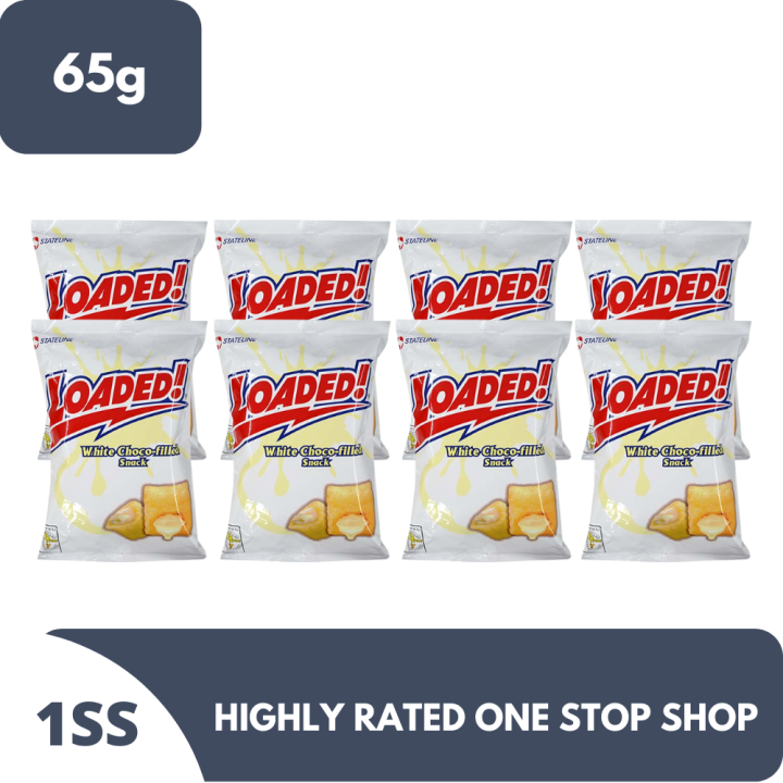 Loaded White Chocolate Filled 65g x 8pcs | Lazada PH