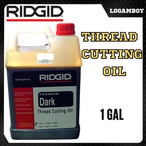 RIDGID Dark Thread Cutting Oil Minyak Mesin Lathe Premium (1GAL) | Lazada
