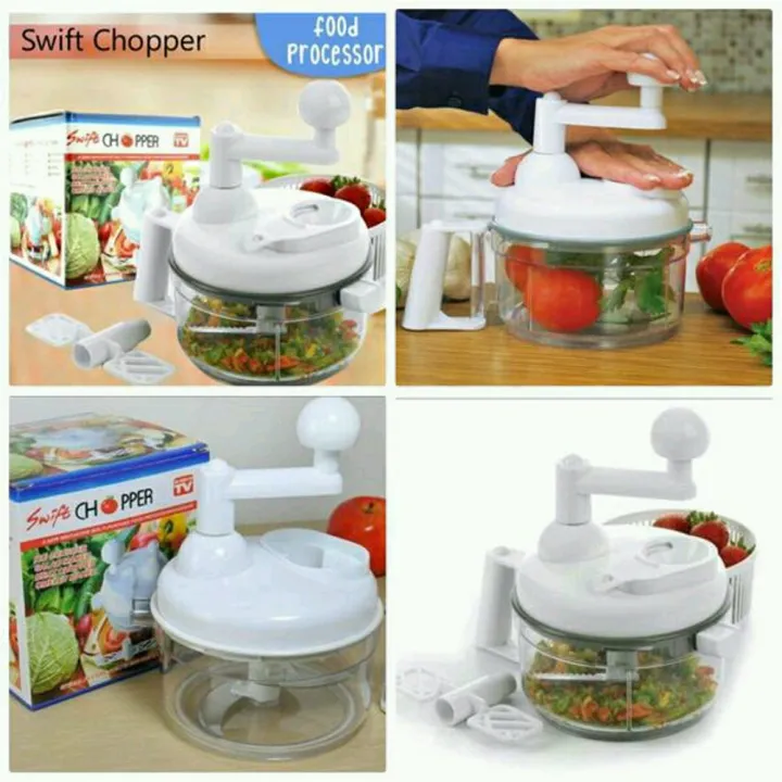 Swift Chopper Manual Food Processor Salad for Kitchen | Lazada PH