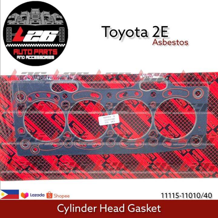 Toyota 2E Cylinder Head Gasket 11115-11010/40 Asbestos | Lazada PH