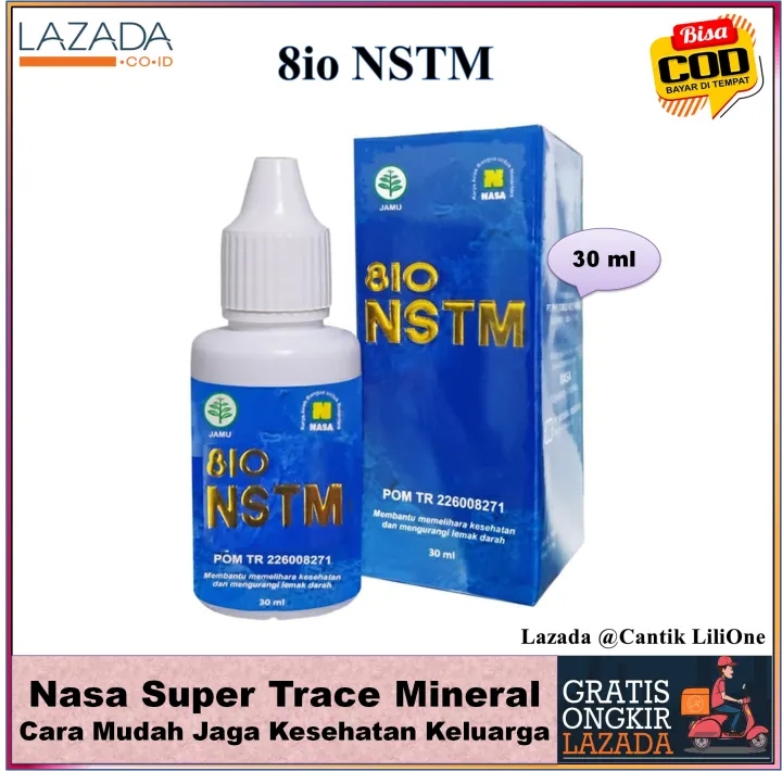 8IO NSTM Nasa 30 ml - Aman BPOM - Tracemineral - Suplemen Kesehatan ...