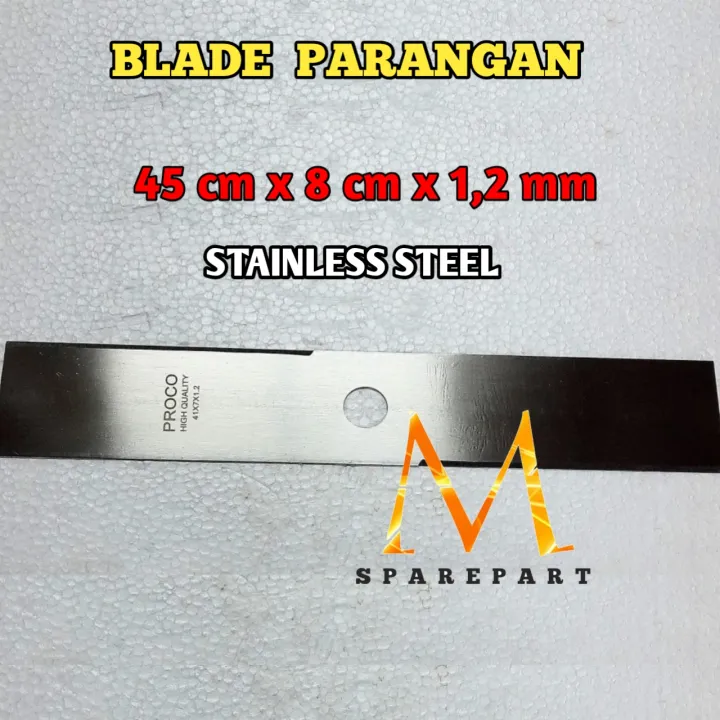 Blade Cutter Mata Kepala Pisau Potong Babat Rumput 45x8x01.2 mm ...