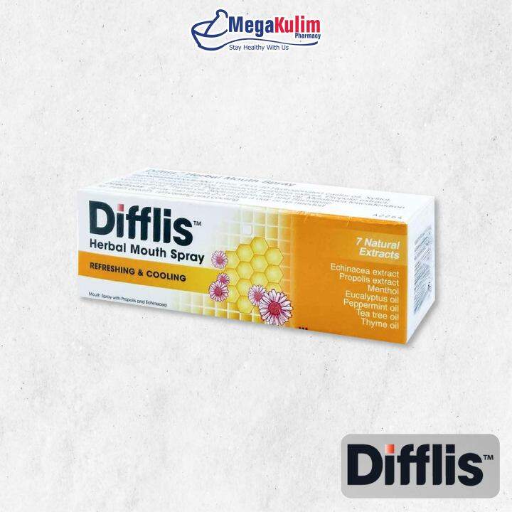 Difflis Herbal Mouth Spray (15mL) | Lazada