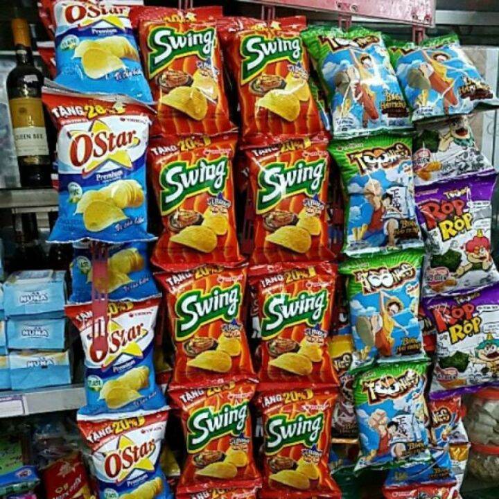 BIM BIM ORION ĐỦ VỊ 32g ( TUNI, OSTAR, RỘP RỘP, CORNCHIP,SWING ...