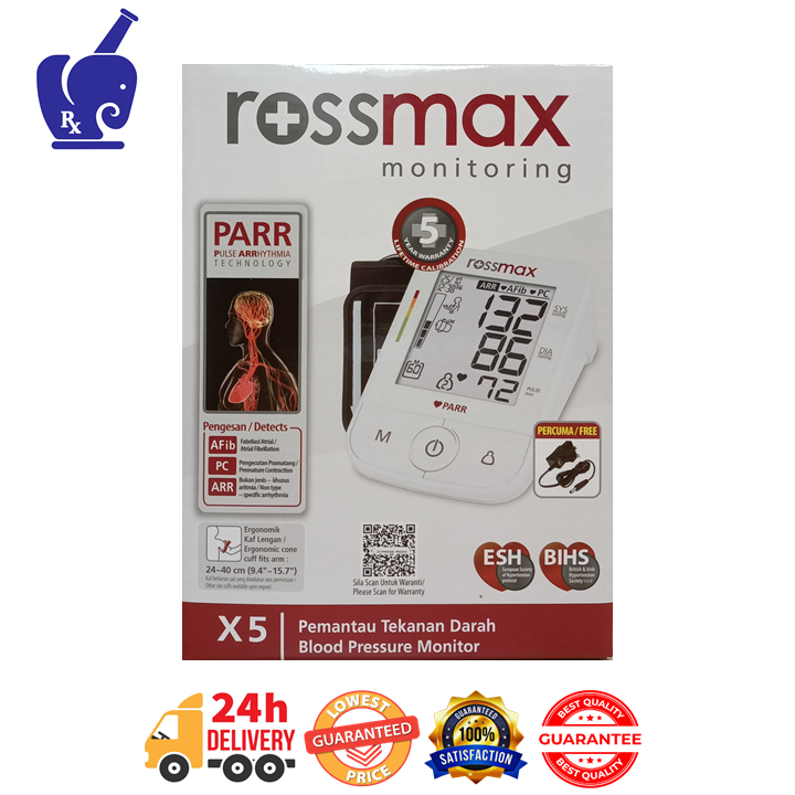 Rossmax Blood Pressure Monitor X5 5 Years Warranty. | Lazada