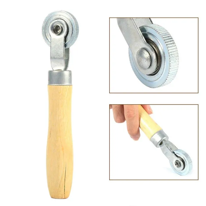 Tyre Repairing Tools Solid Roller Cold Patching Cement Rolling Wheel ...