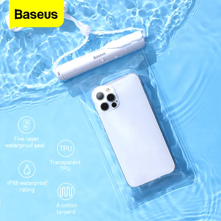 Baseus Waterproof Phone Case For iPhone 13 Pro Max IPX8 Water proof ...