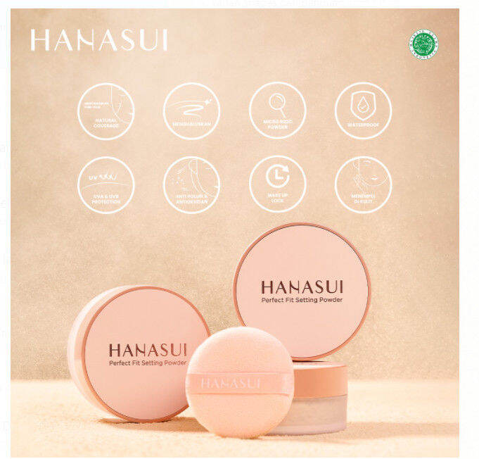 HANASUI Perfect Fit Setting Powder | Lazada Indonesia